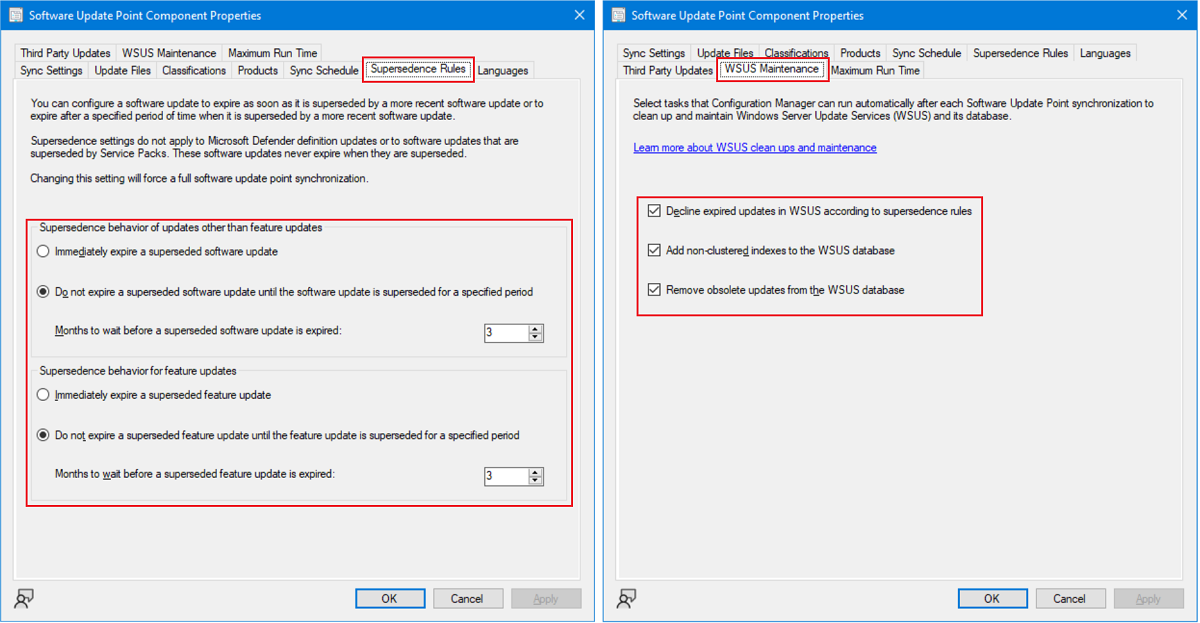 SCCM/MECM WSUS Maintenance Guide